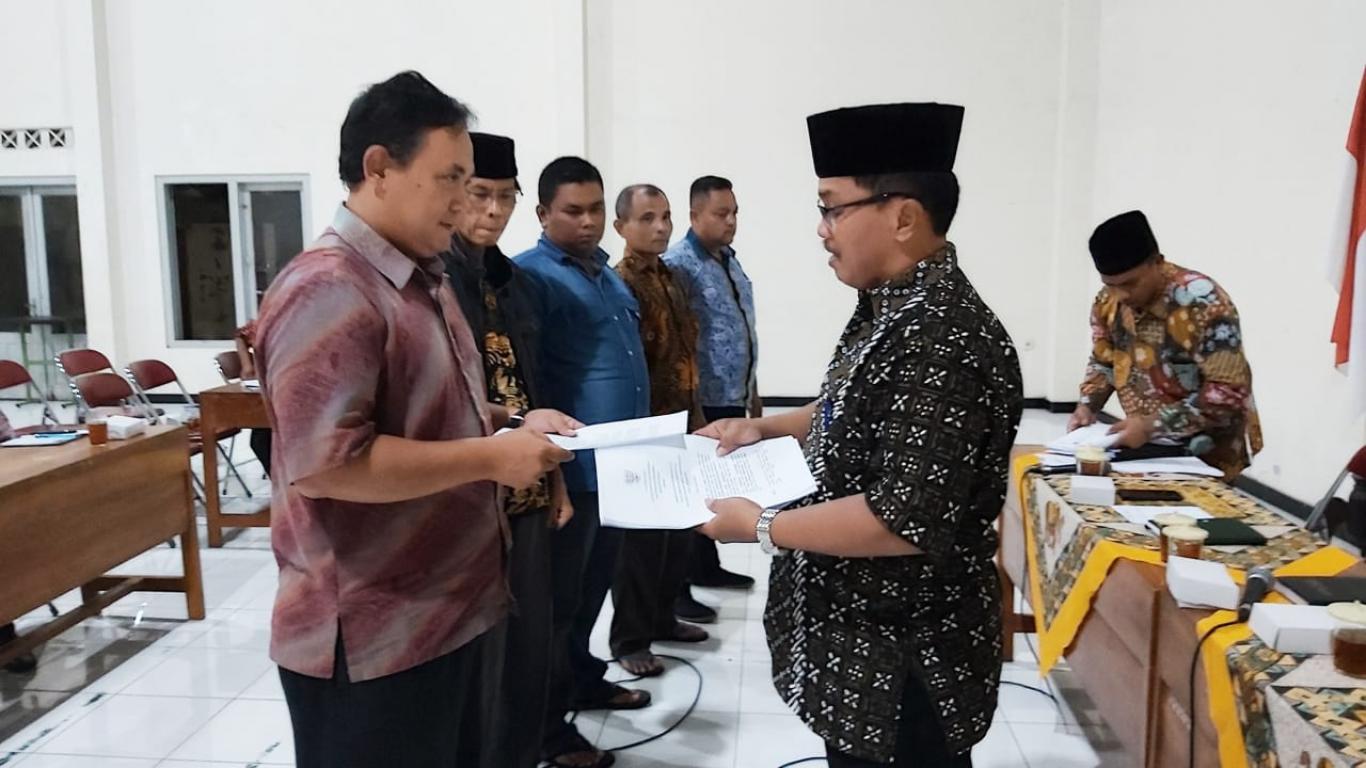 Rapat Koordinasi Pemerintah Desa dengan TPK Desa Bantul Bidang ...